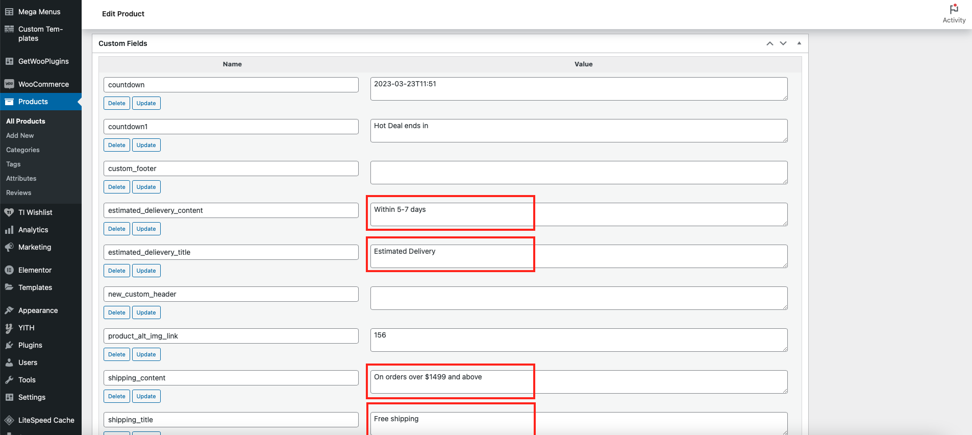 eMart Theme Documentation